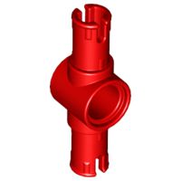 Technic :: Pins + Bush :: 87082 Red Technic, Pin 3L with Friction ...