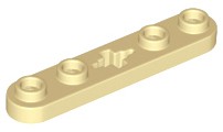 Technic :: Technic plates + Brackets :: 32124 Tan Technic, Plate 1 x 5 ...