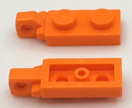 Technic :: Hinge plates & bricks :: 44301b Orange Hinge Plate 1 x 2 ...