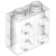 Bricks Modified :: 80796 Trans-Clear Brick, Modified 1 x 2 x 1 2/3 with ...