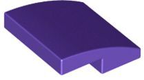 Slope + Inverted + Curved :: Dark Purple :: 15068 Dark Purple Slope ...