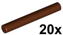 Technic :: Technic Parts :: 87994#20 Reddish Brown Bar 3L (Bar Arrow)