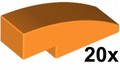 Slope + Inverted + Curved :: Orange :: 50950#20 Orange Slope, Curved 3 ...